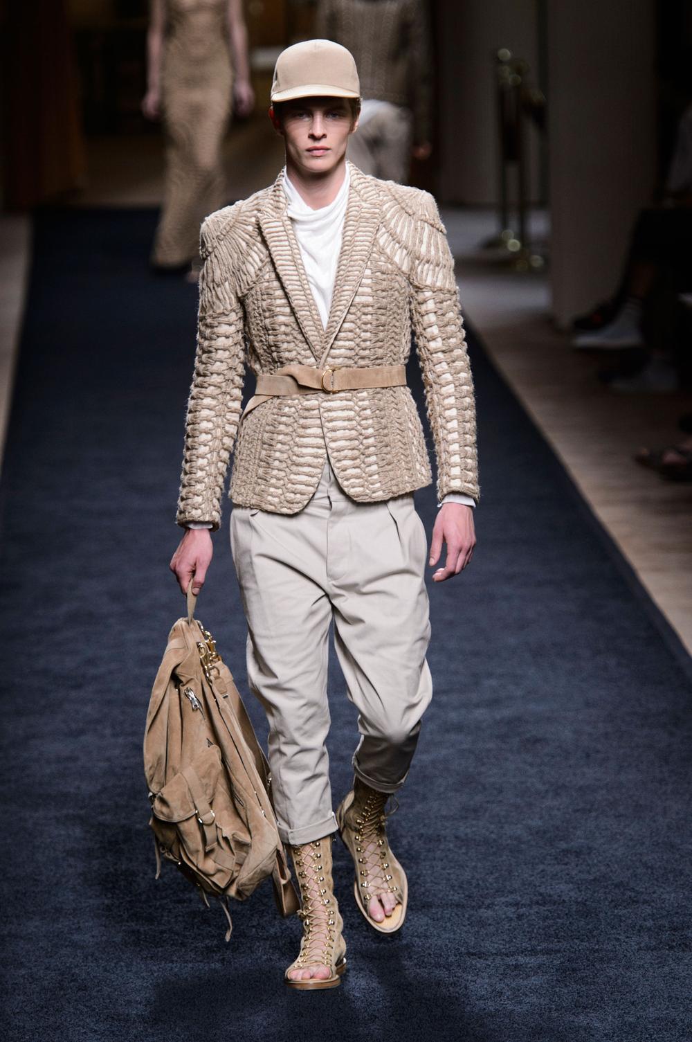 Défilé Balmain Printemps-été 2016 Homme