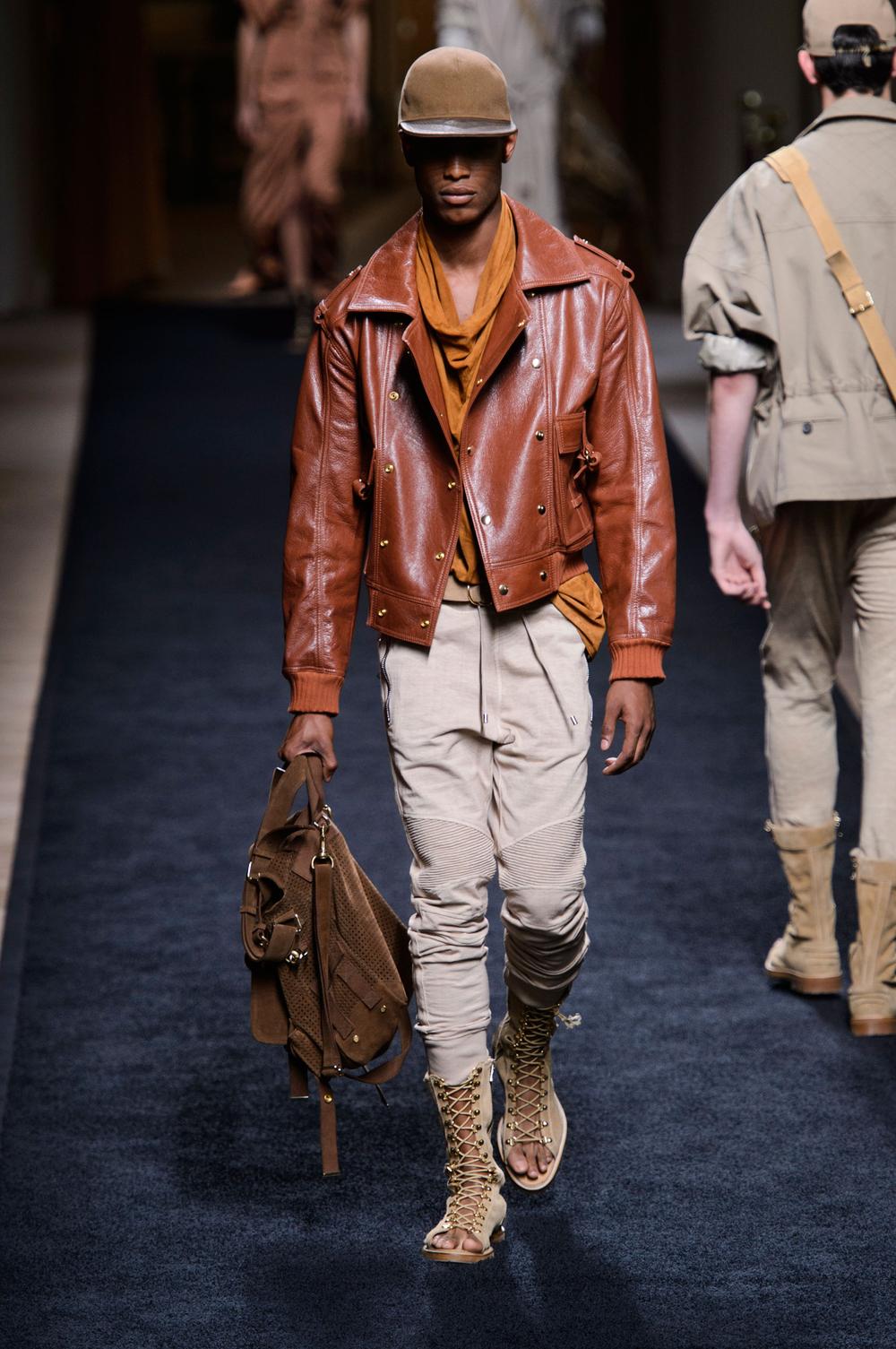 Défilé Balmain Printemps-été 2016 Homme