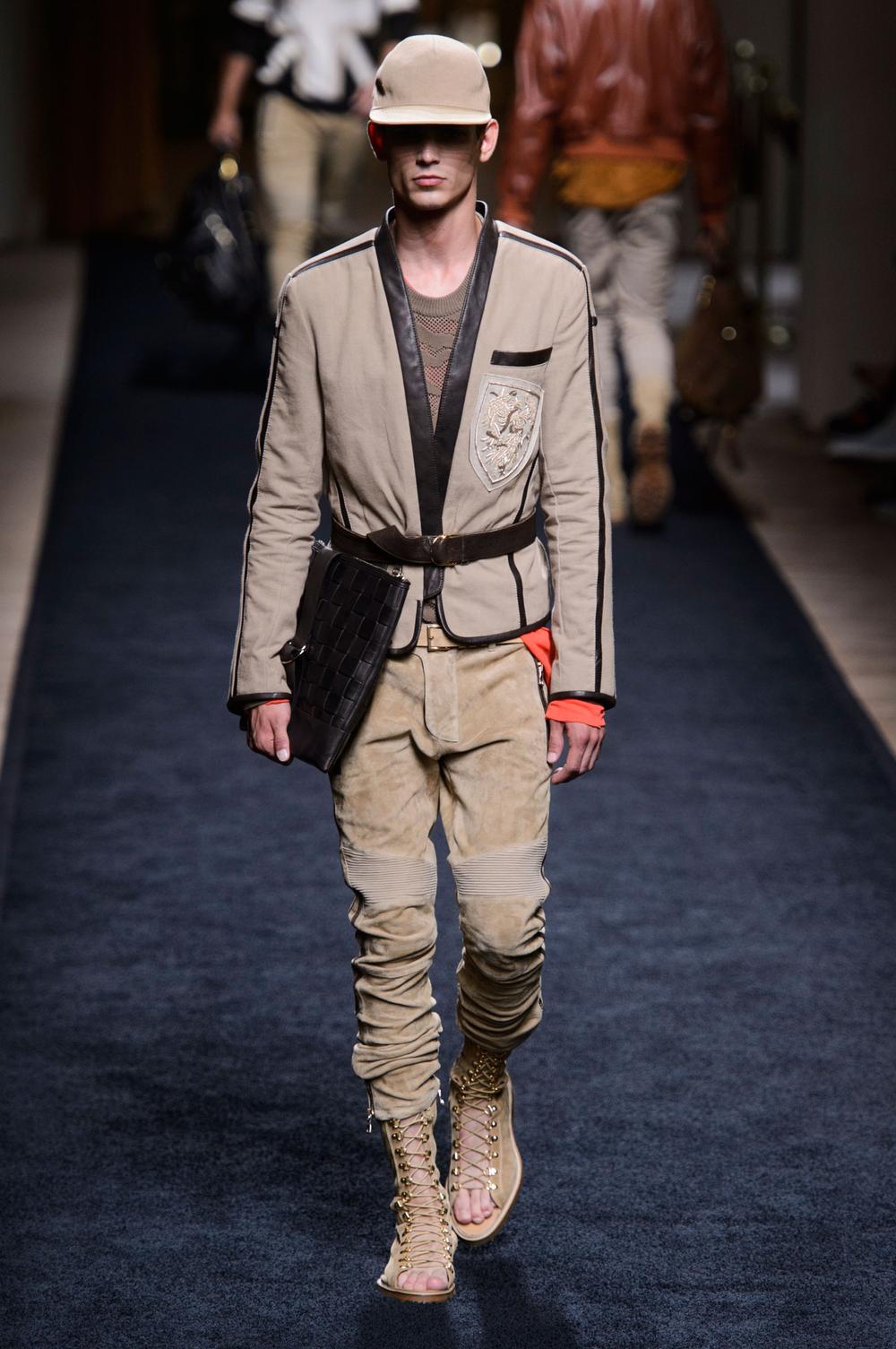 Défilé Balmain Printemps-été 2016 Homme