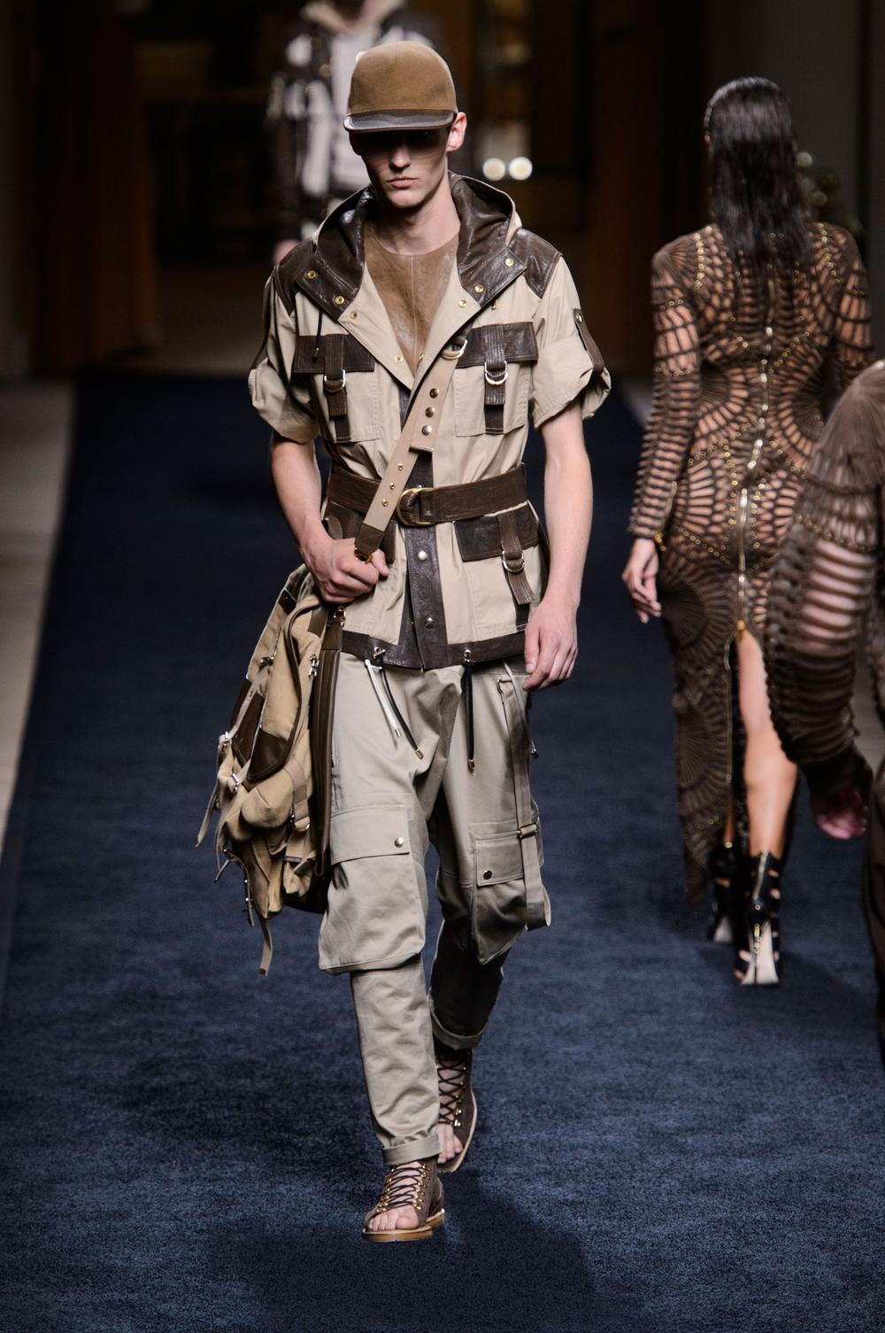 Défilé Balmain Printemps-été 2016 Homme