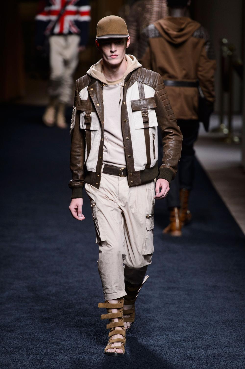 Défilé Balmain Printemps-été 2016 Homme