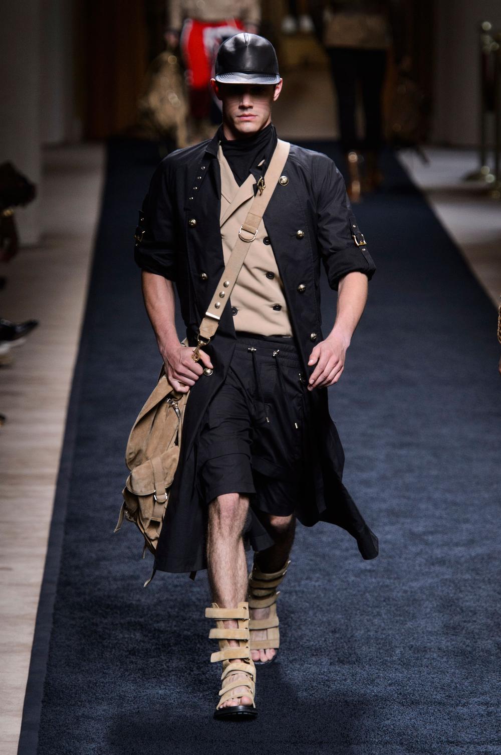 Défilé Balmain Printemps-été 2016 Homme
