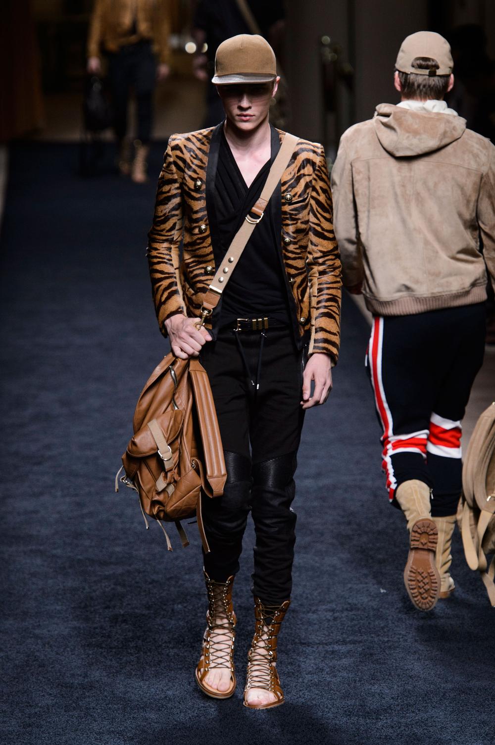 Défilé Balmain Printemps-été 2016 Homme