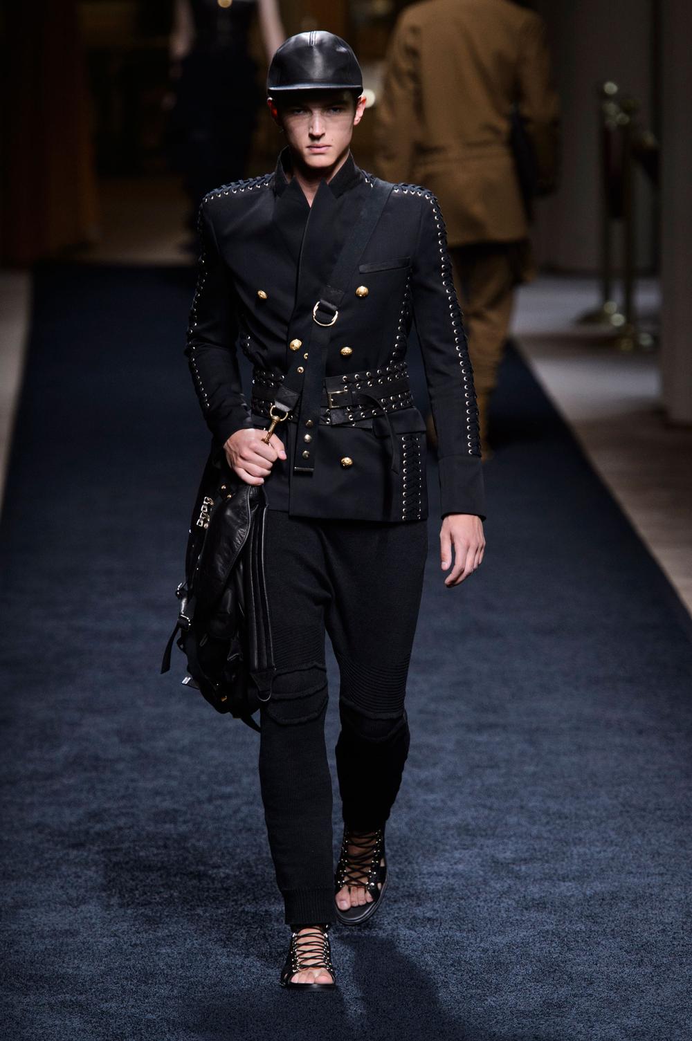 Défilé Balmain Printemps-été 2016 Homme