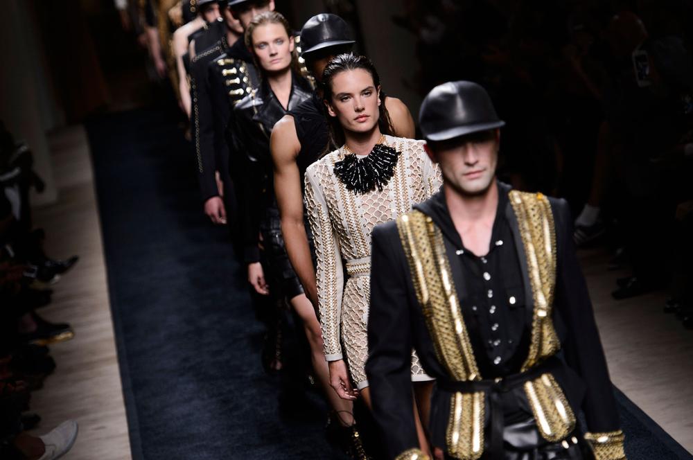 Défilé Balmain Printemps-été 2016 Homme