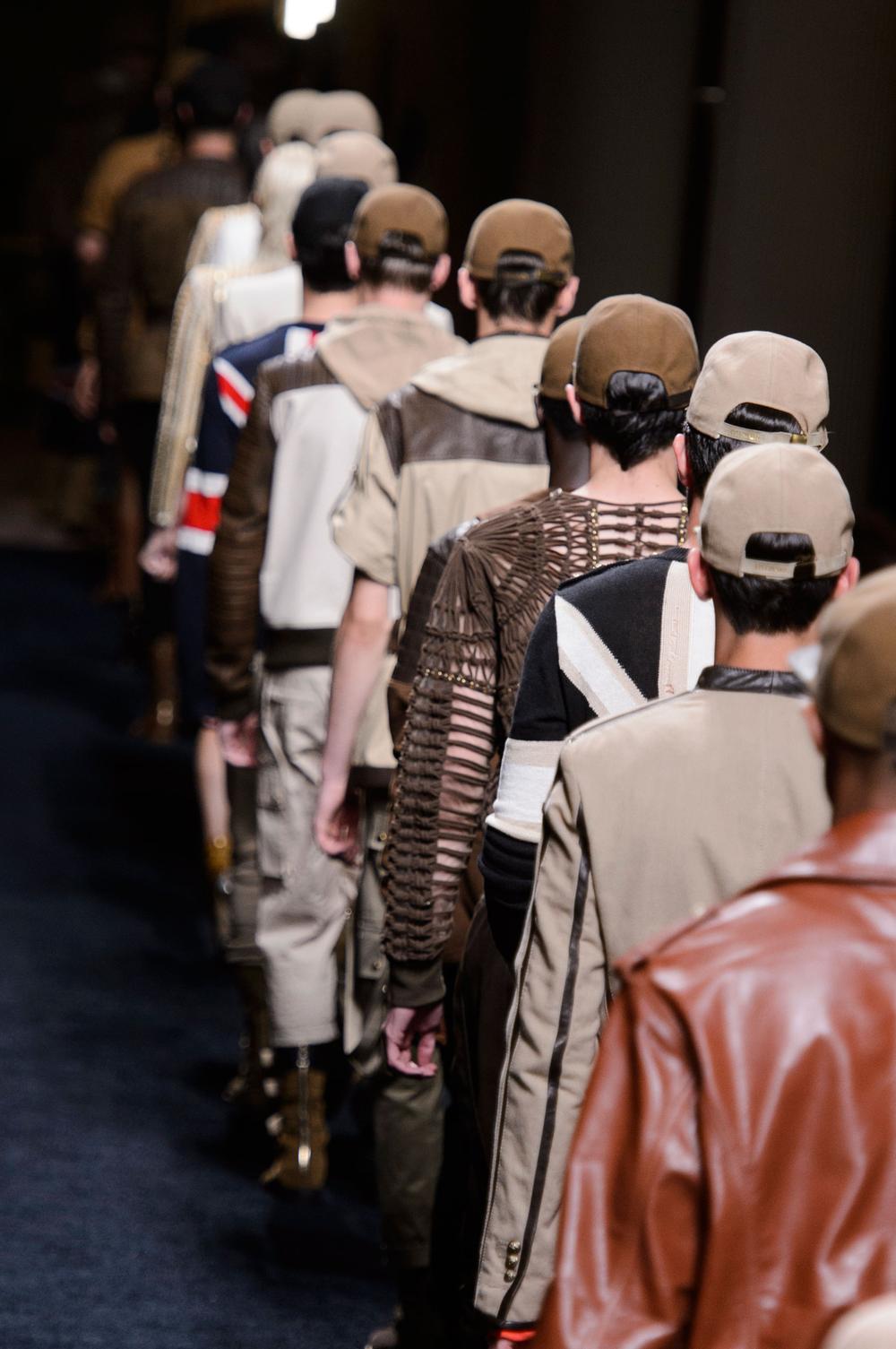 Défilé Balmain Printemps-été 2016 Homme