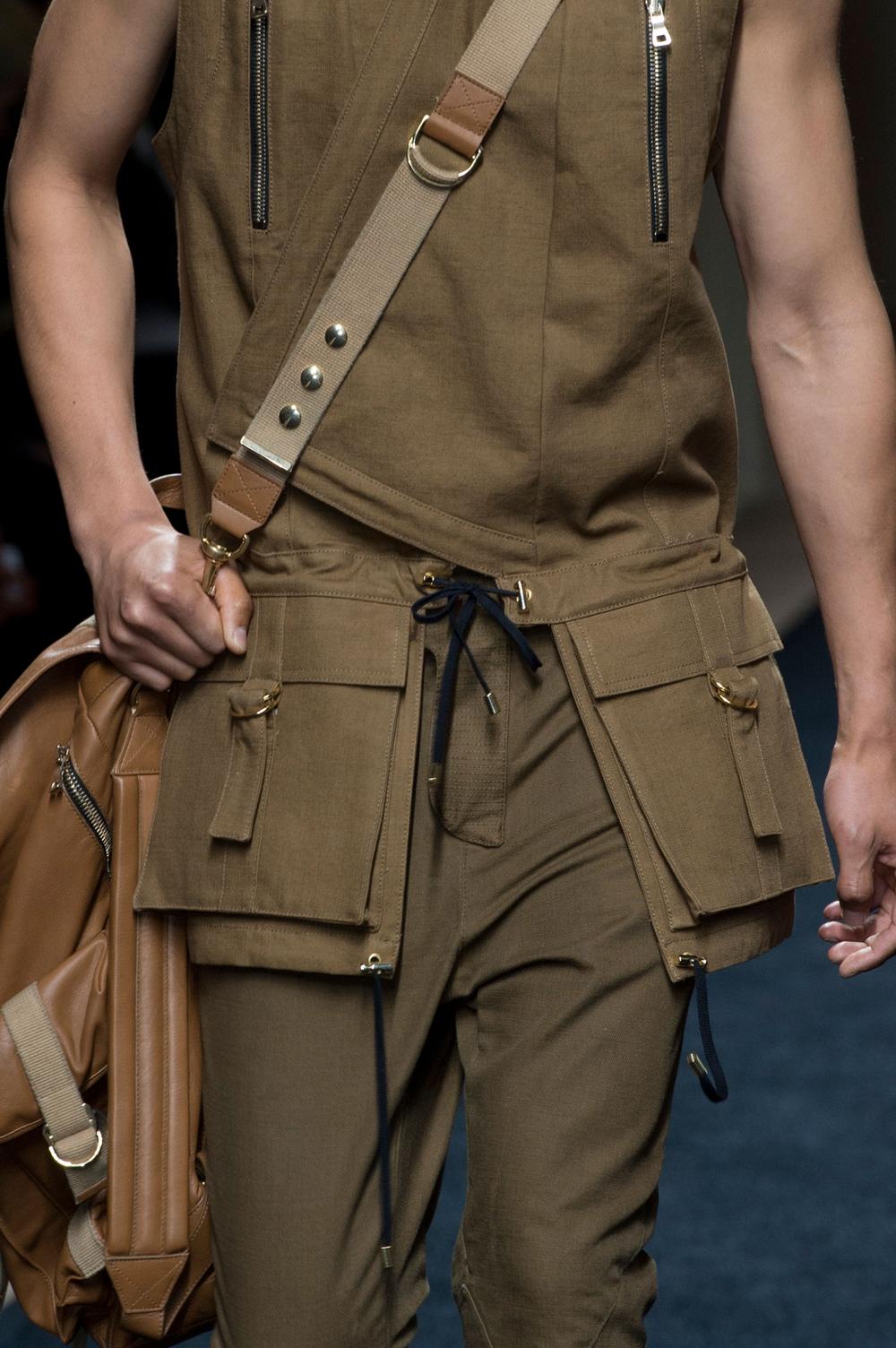 Défilé Balmain Printemps-été 2016 Homme