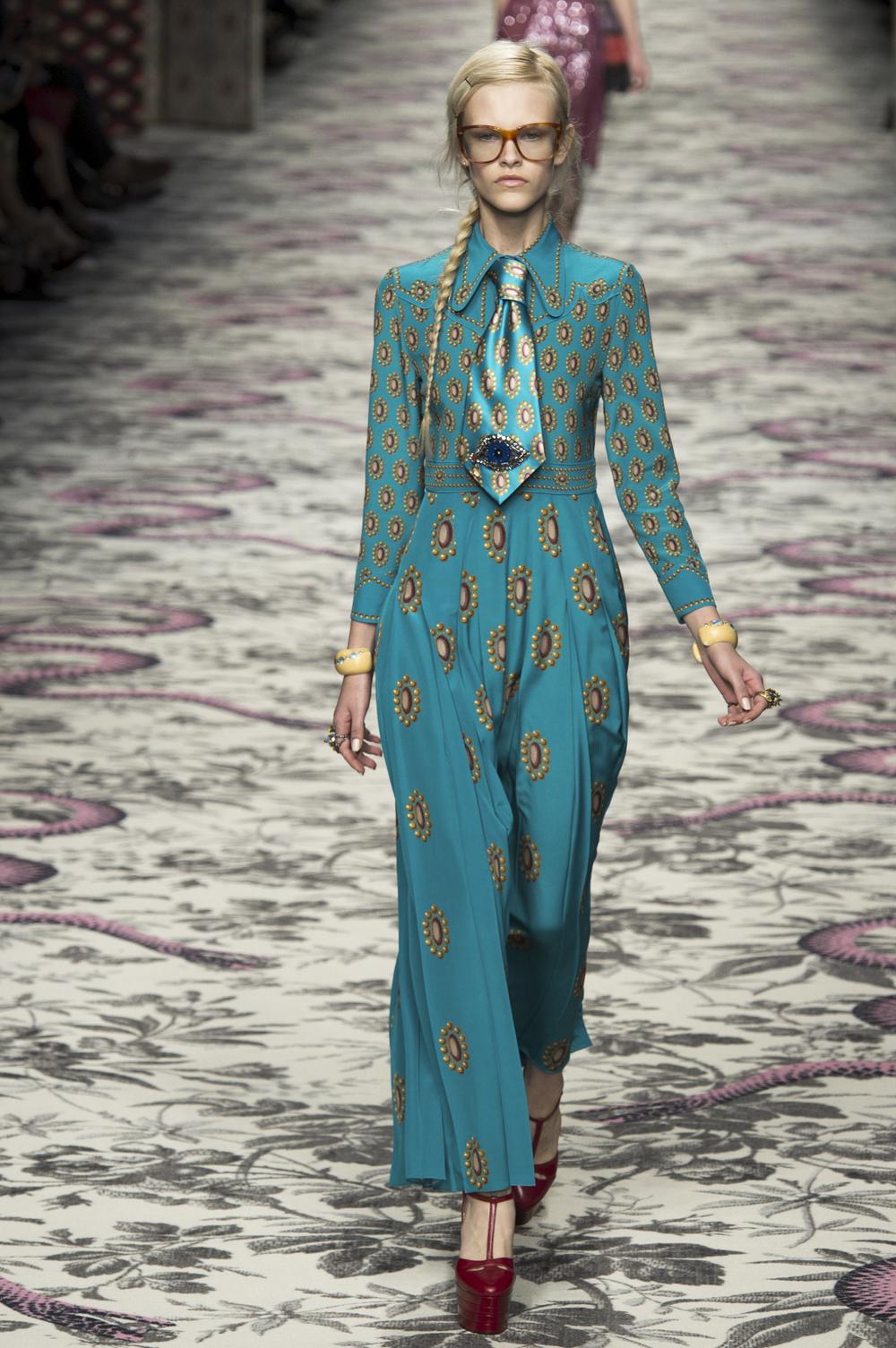 Fashion Week : le 70's show de Gucci à Milan