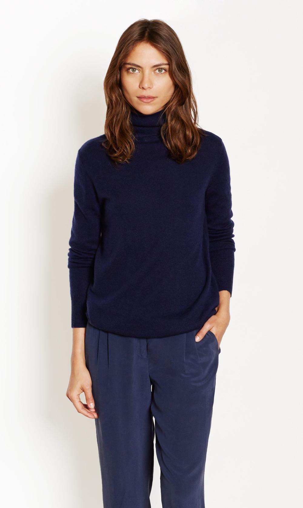 Comment bien porter le col roulé cet hiver