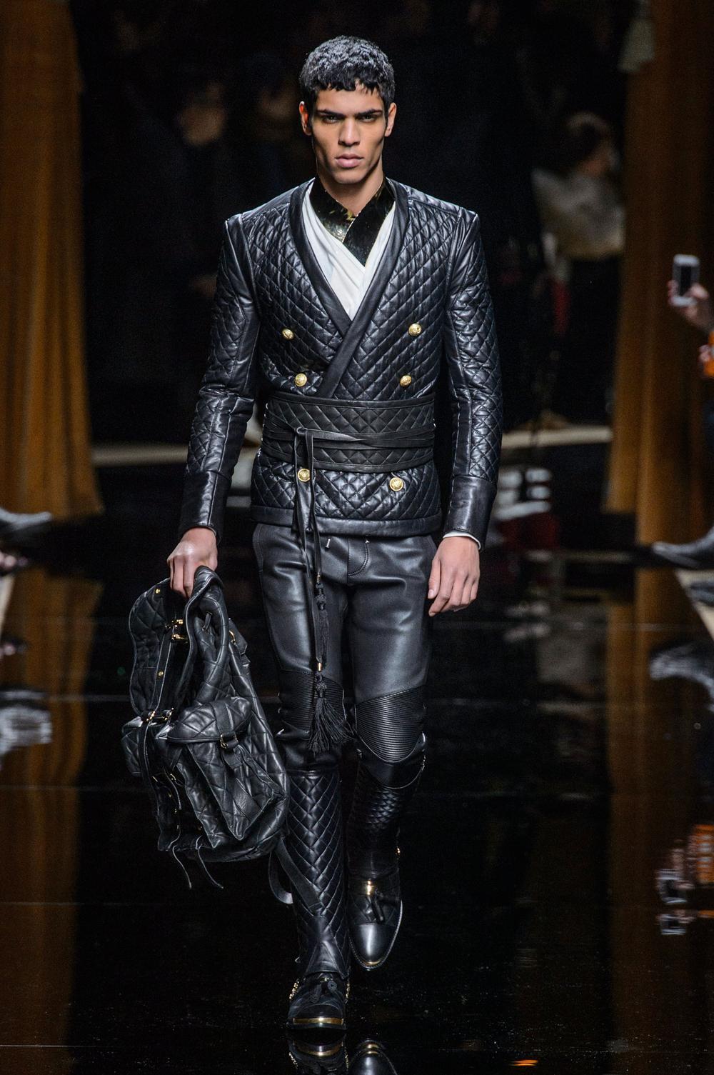 Défilé Balmain Automne-hiver 2016-2017 Homme