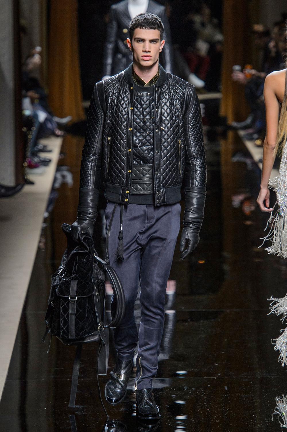 Défilé Balmain Automne-hiver 2016-2017 Homme