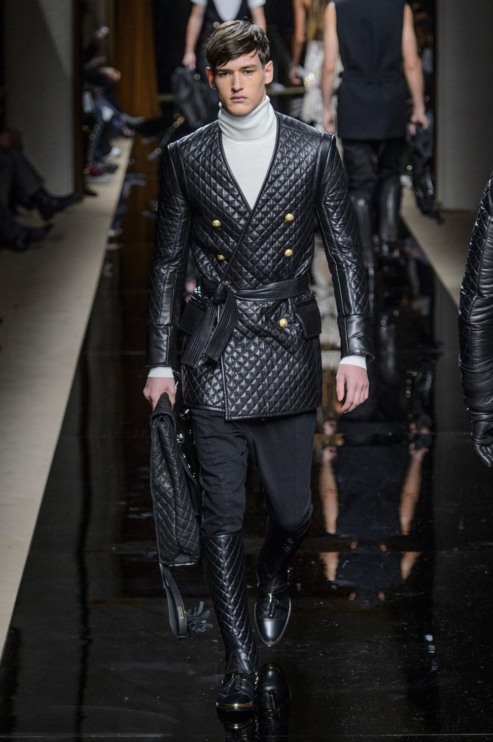 Défilé Balmain Automne-hiver 2016-2017 Homme