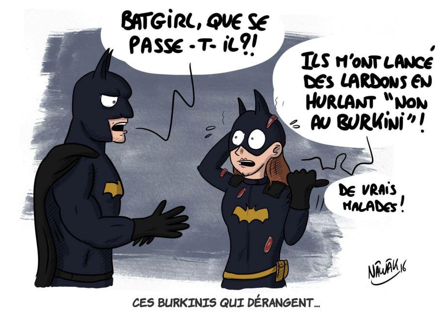 Burkini : la polémique se fait "cartooner"