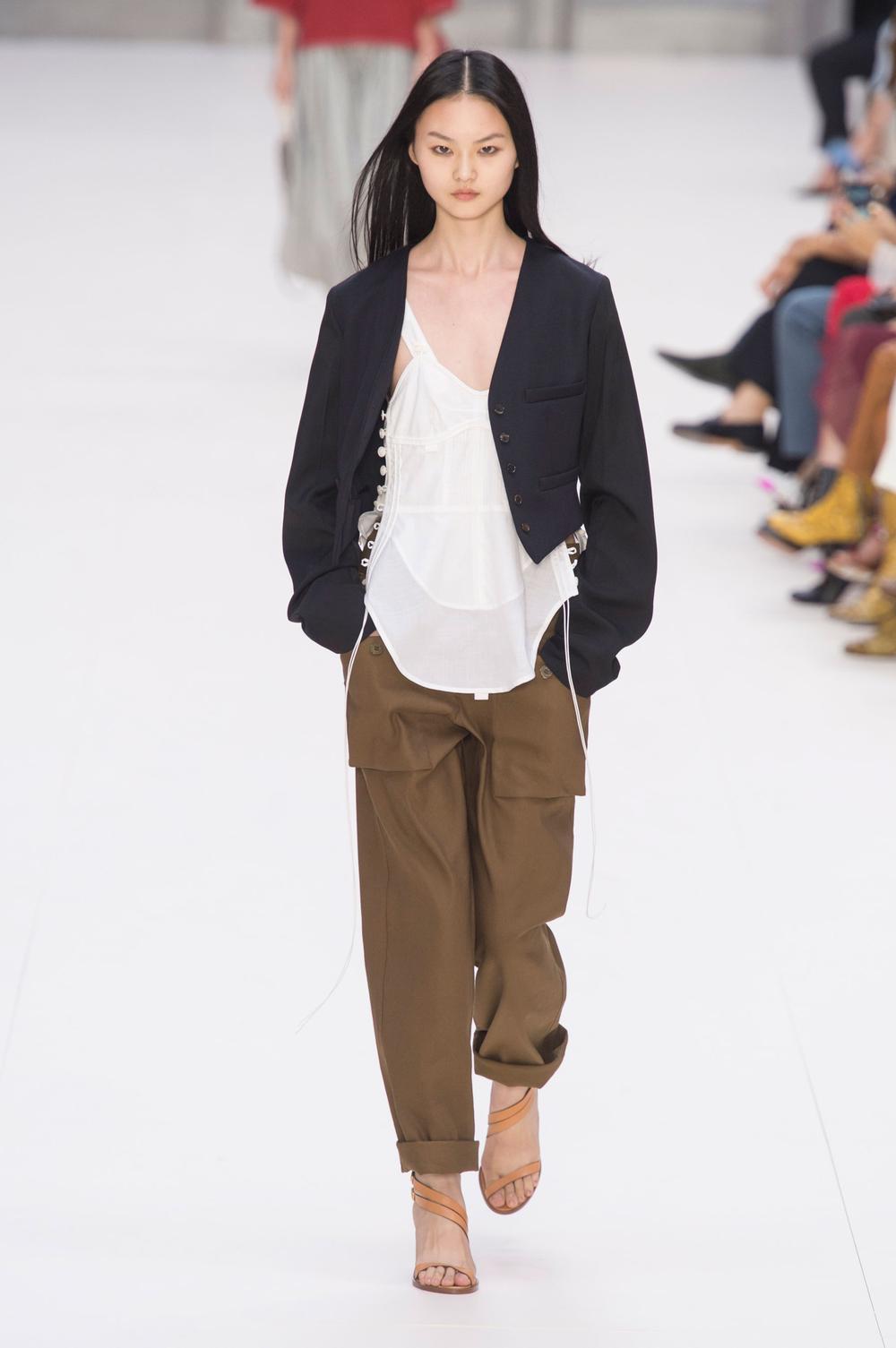Défilé Chloé Printemps-été 2017 Prêt-à-porter