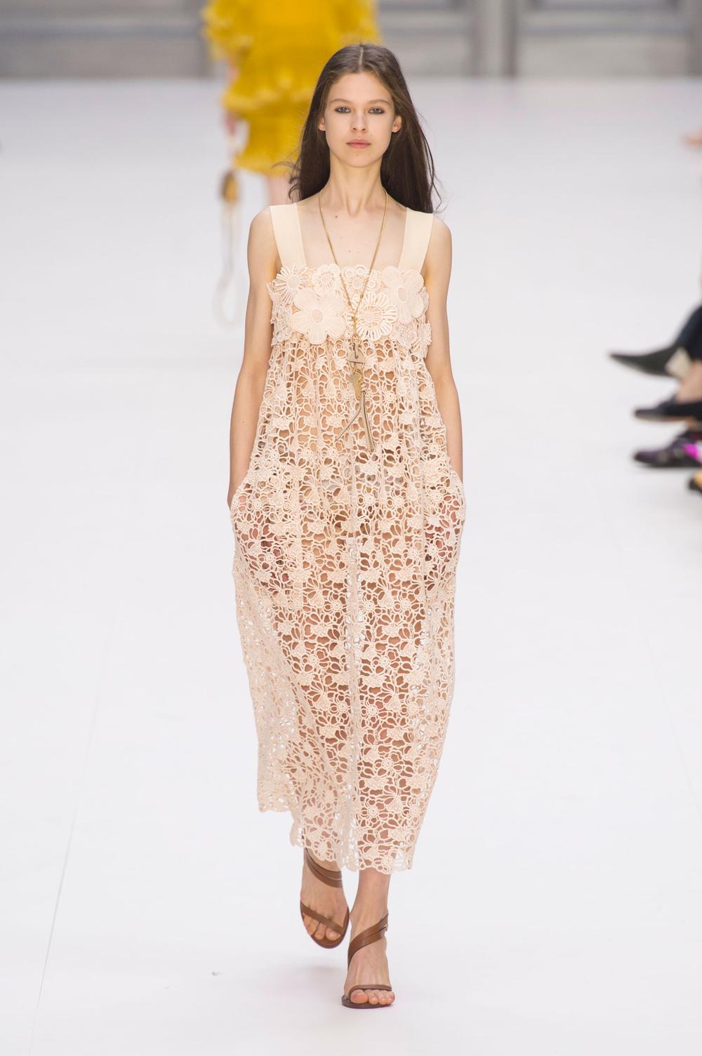 Défilé Chloé Printemps-été 2017 Prêt-à-porter