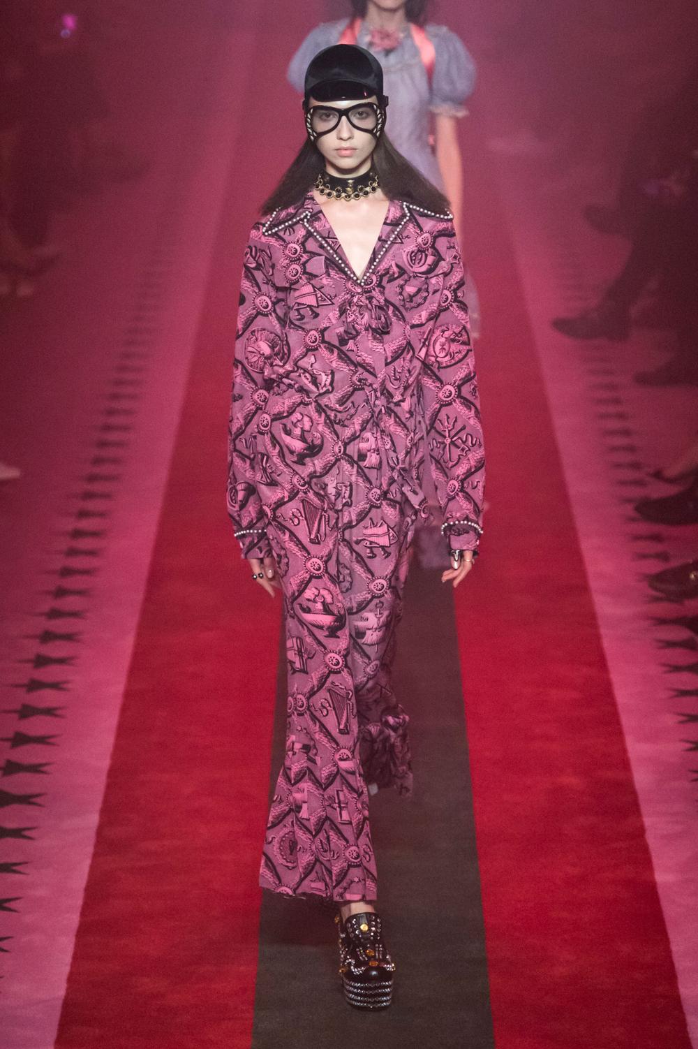 Défilé Gucci Printemps-été 2017 Prêt-à-porter