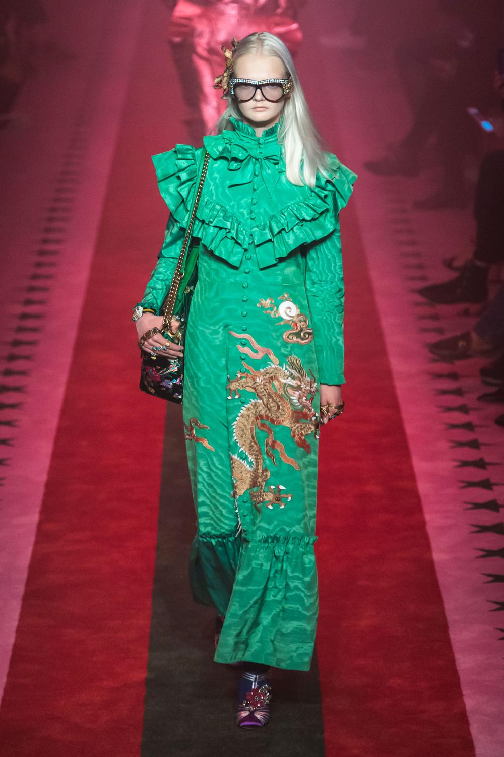 Défilé Gucci Printemps-été 2017 Prêt-à-porter