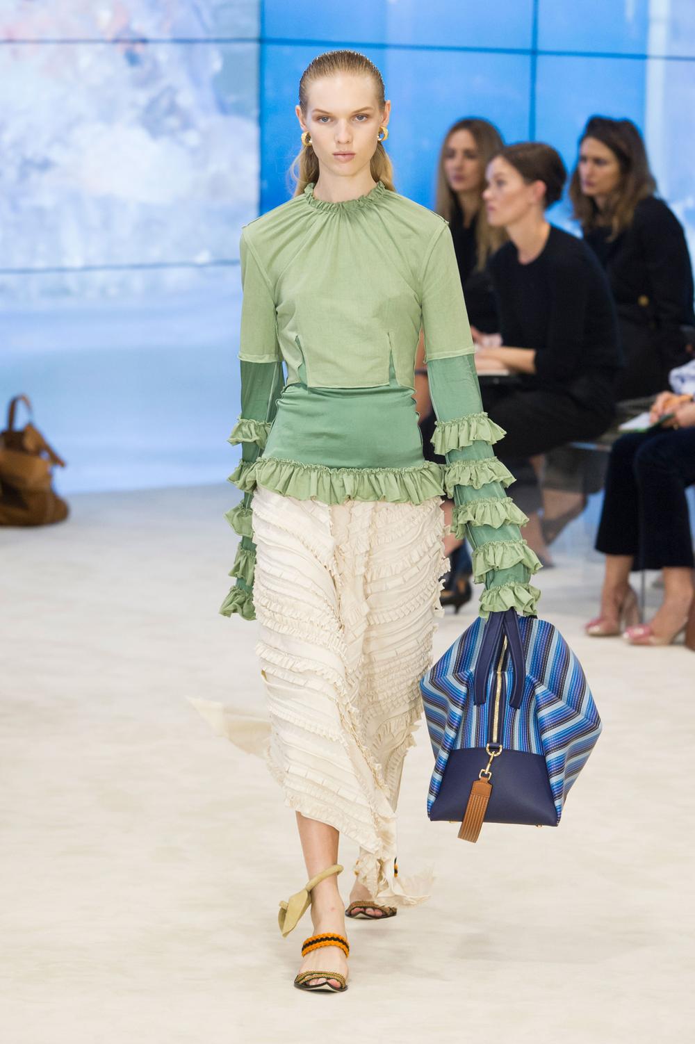 Défilé Loewe Printemps-été 2017 Prêt-à-porter