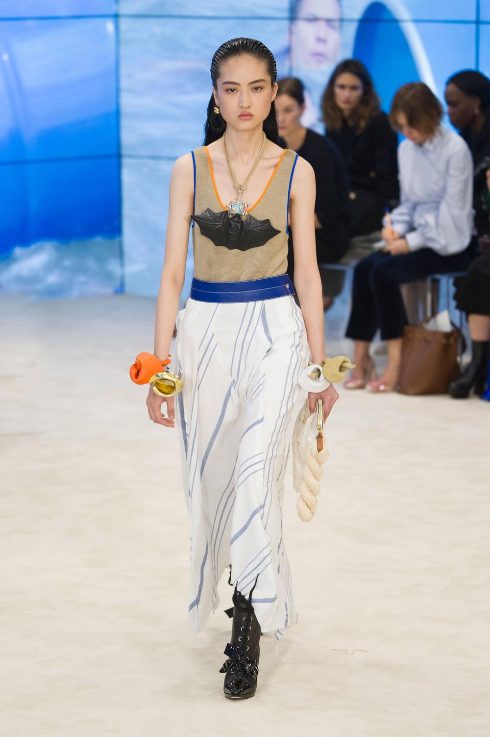 Défilé Loewe Printemps-été 2017 Prêt-à-porter