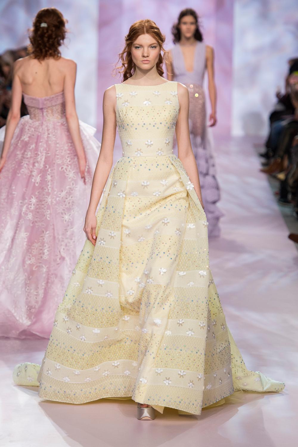 Défilé Georges Chakra Printemps-été 2017 Couture