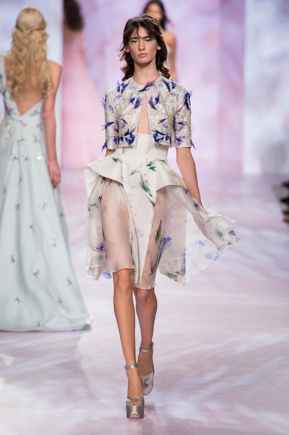 Défilé Georges Chakra Printemps-été 2017 Couture