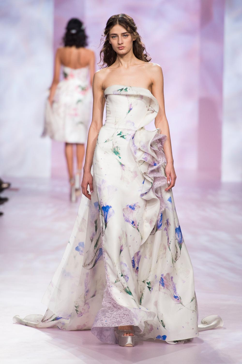 Défilé Georges Chakra Printemps-été 2017 Couture