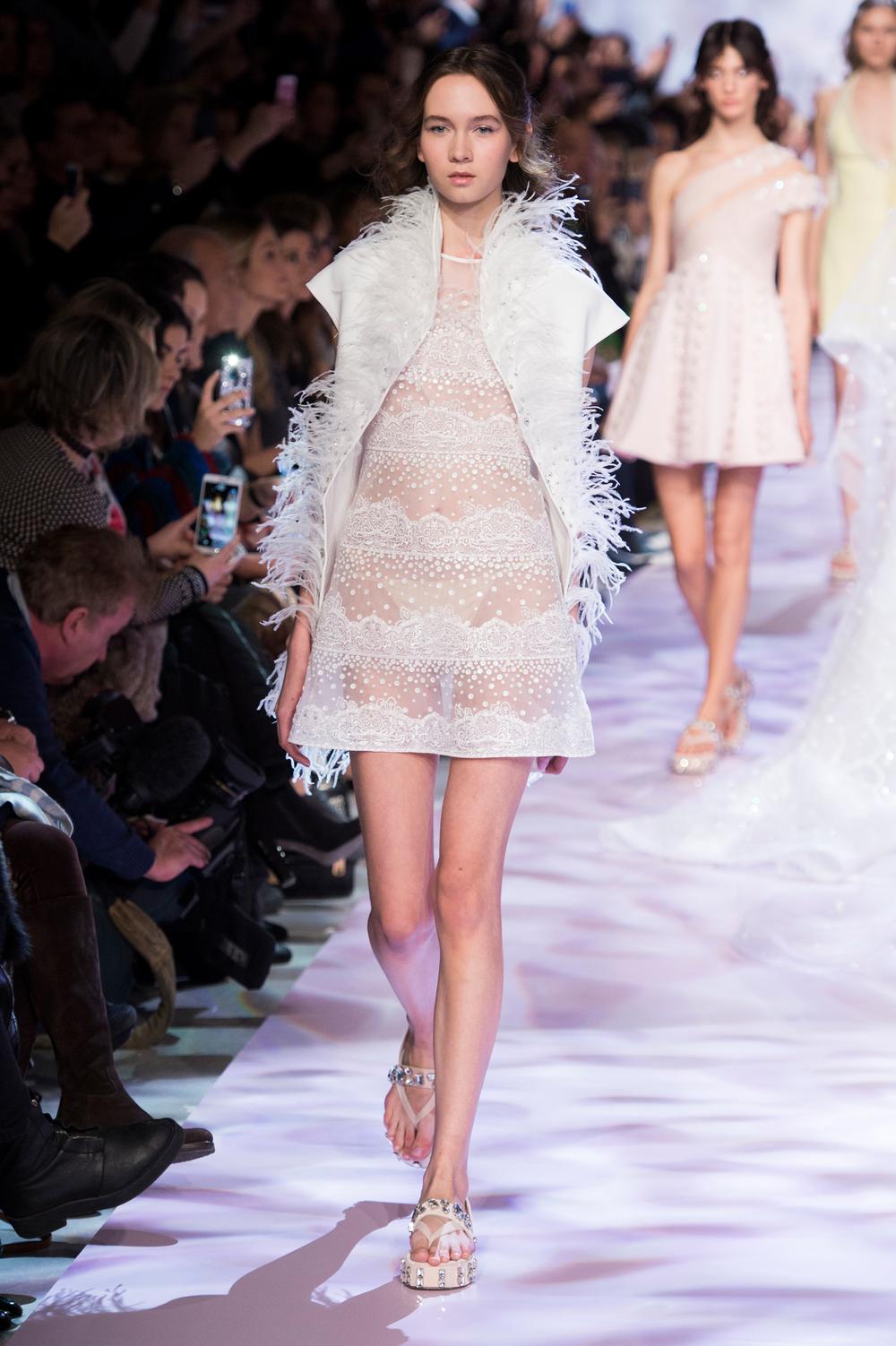 Défilé Georges Chakra Printemps-été 2017 Couture