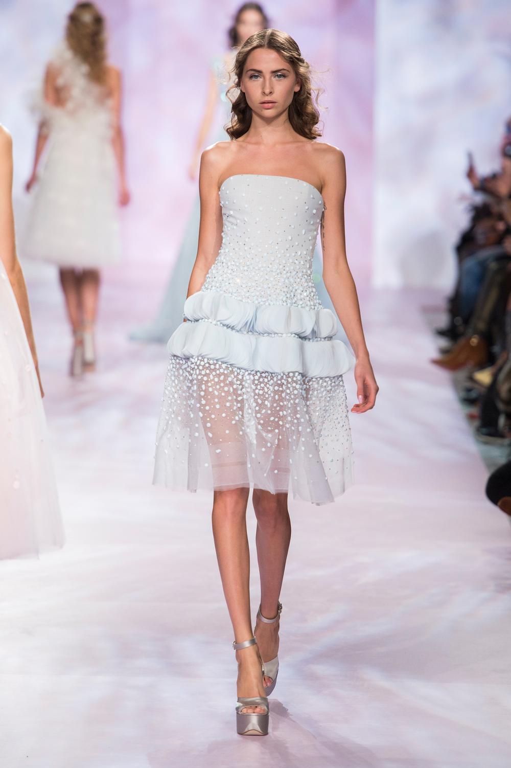 Défilé Georges Chakra Printemps-été 2017 Couture