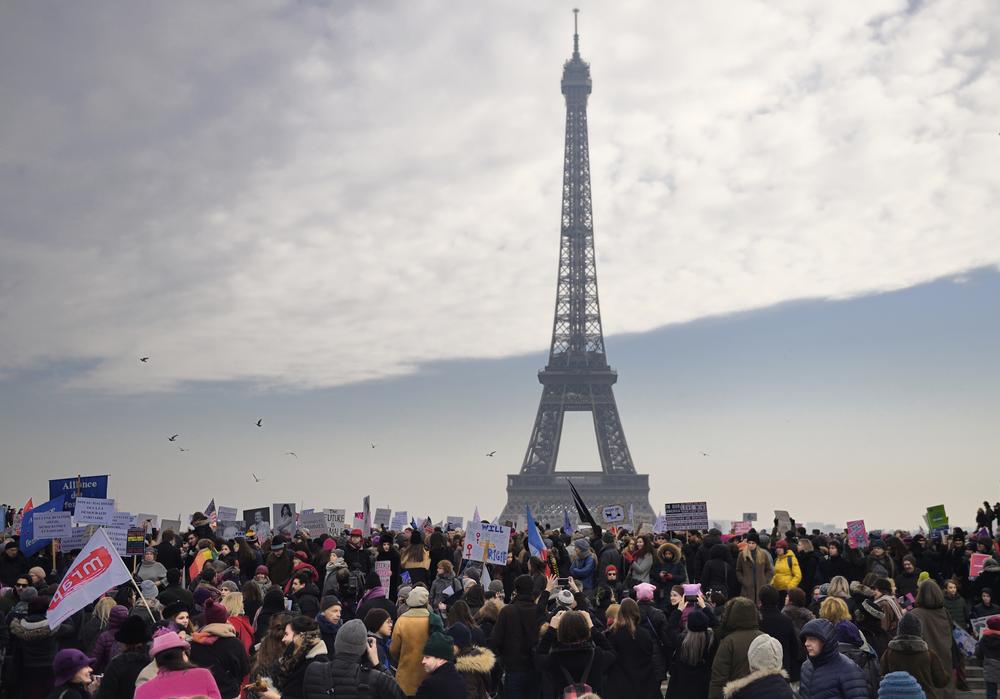 De Paris à Washington, des marches pour les droits des femmes et contre ...