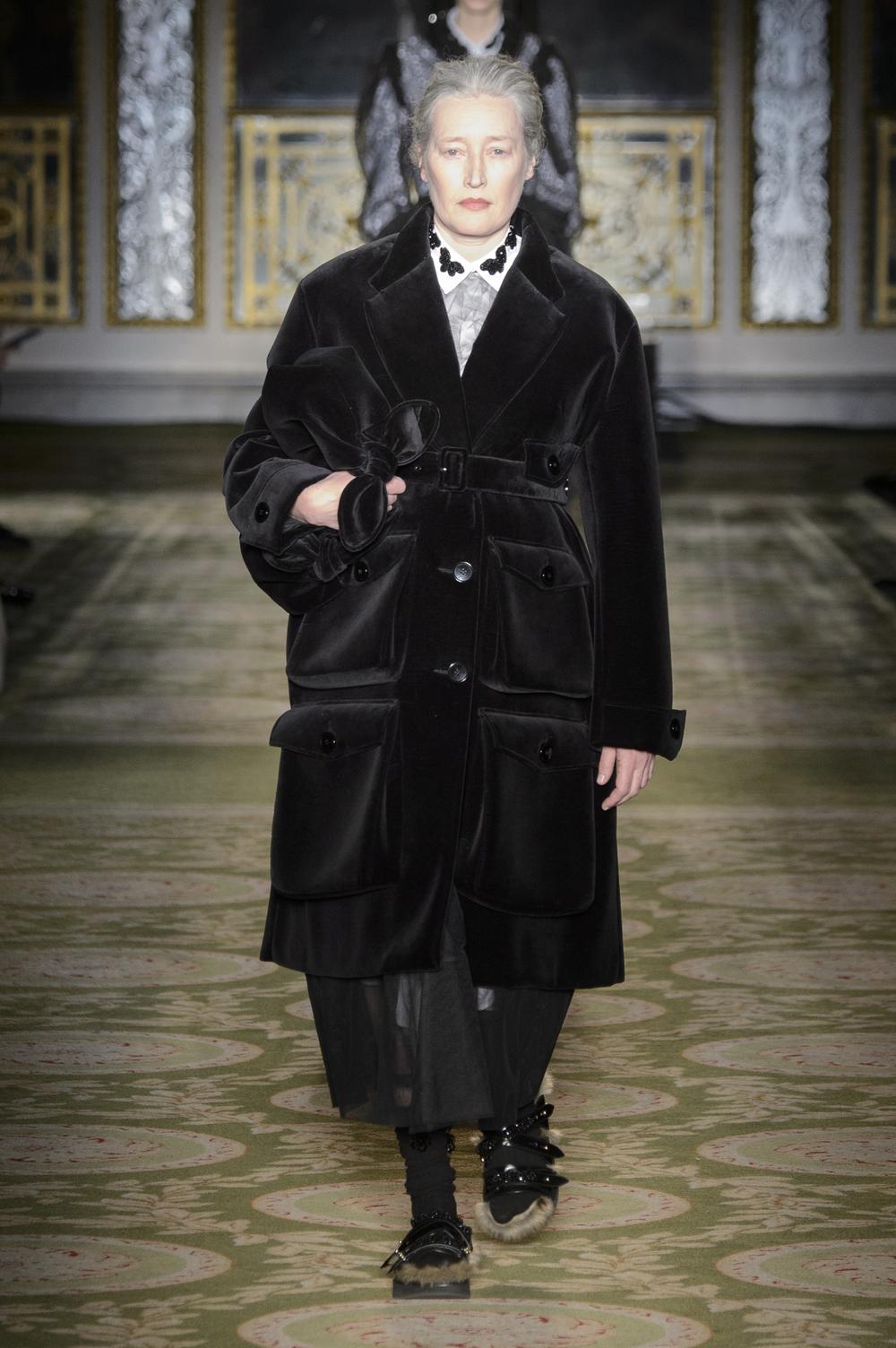 Fashion Week de Londres : des mannequins âgés font le show