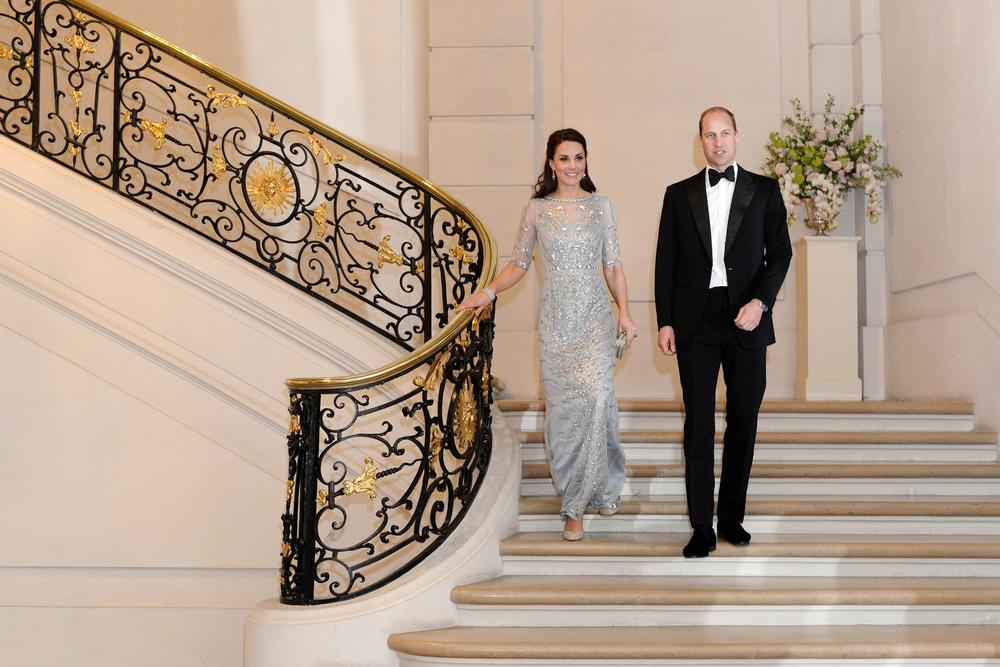 Les photos du voyage de Kate et William à Paris