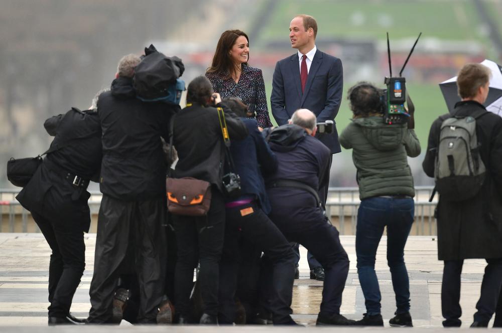 Les photos du voyage de Kate et William à Paris