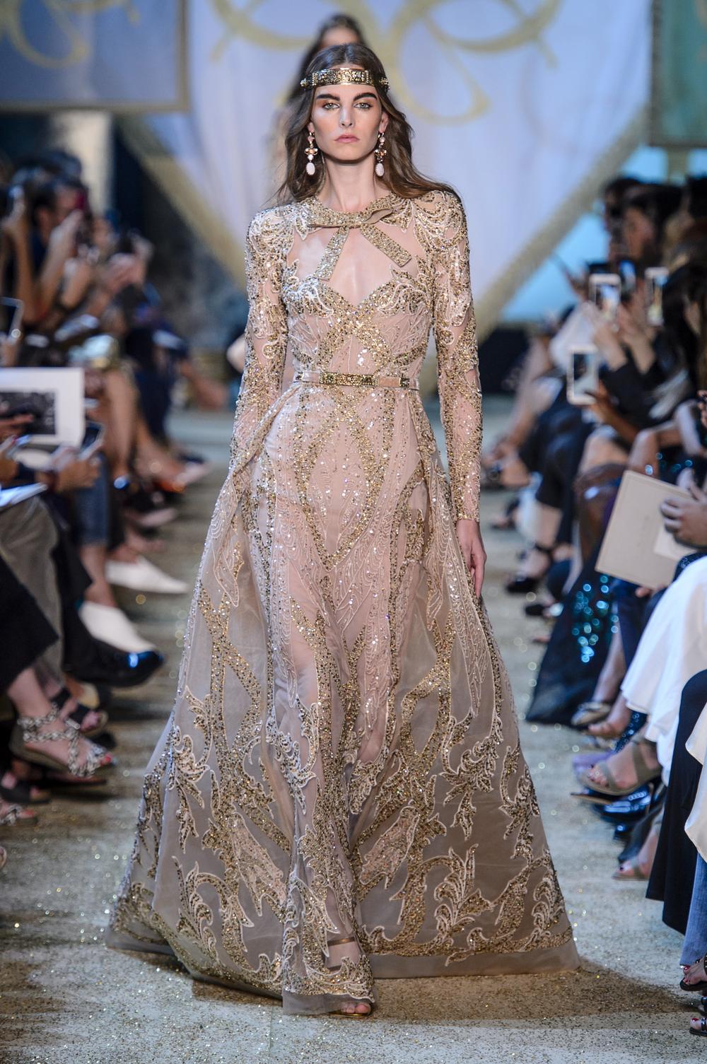 Défilé Elie Saab Automne Hiver 2017 2018 Couture