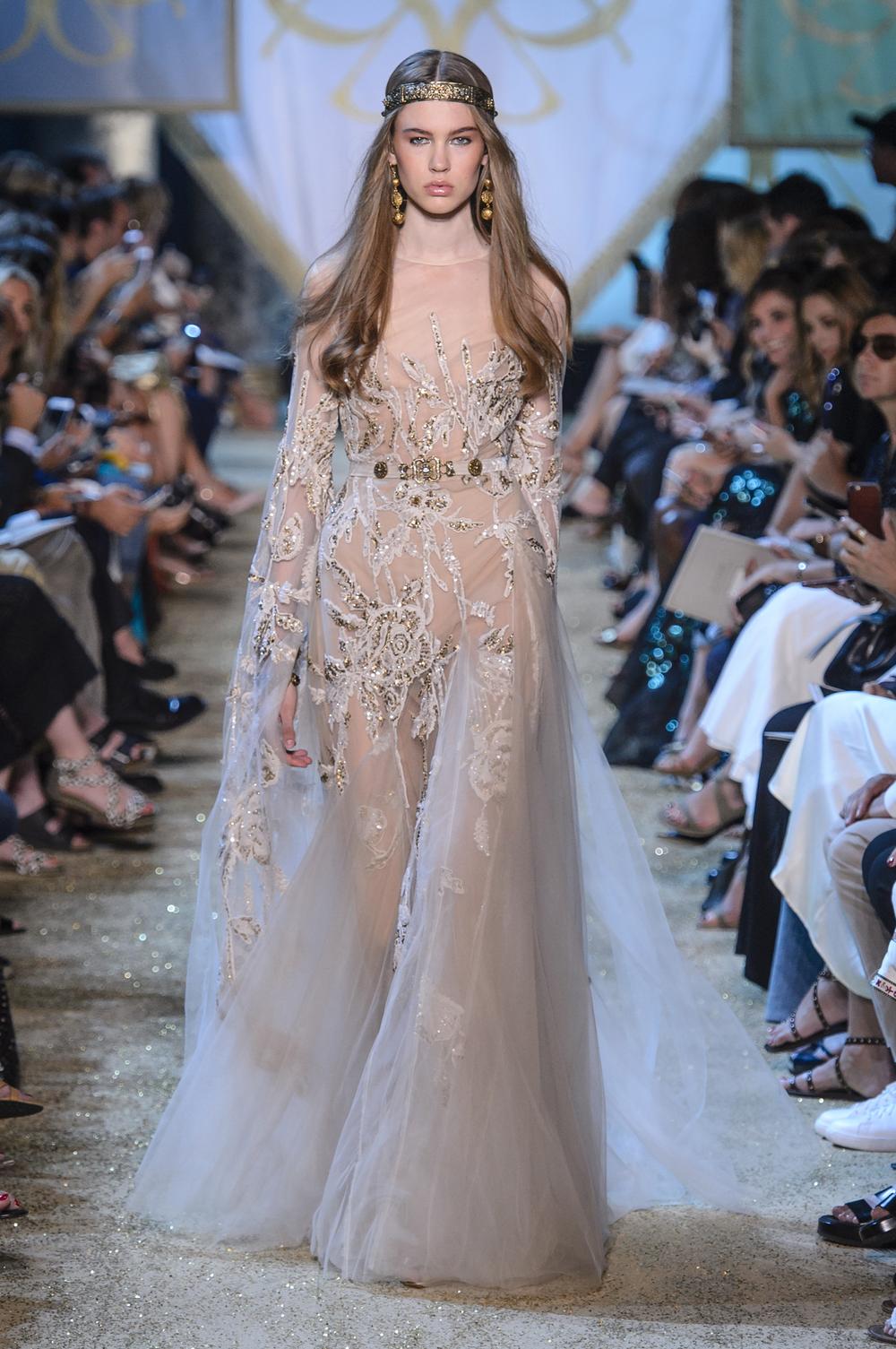 Défilé Elie Saab Automne Hiver 2017 2018 Couture