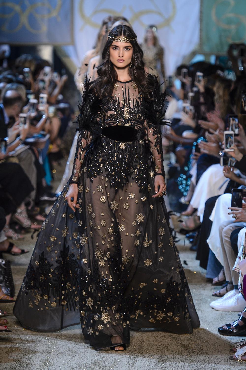 Défilé Elie Saab Automne Hiver 2017 2018 Couture