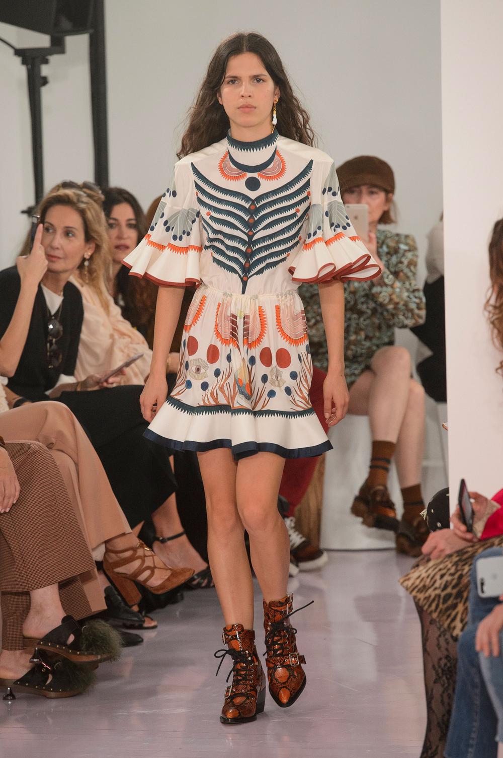 Défilé Chloé printemps-été 2018 Prêt-à-porter