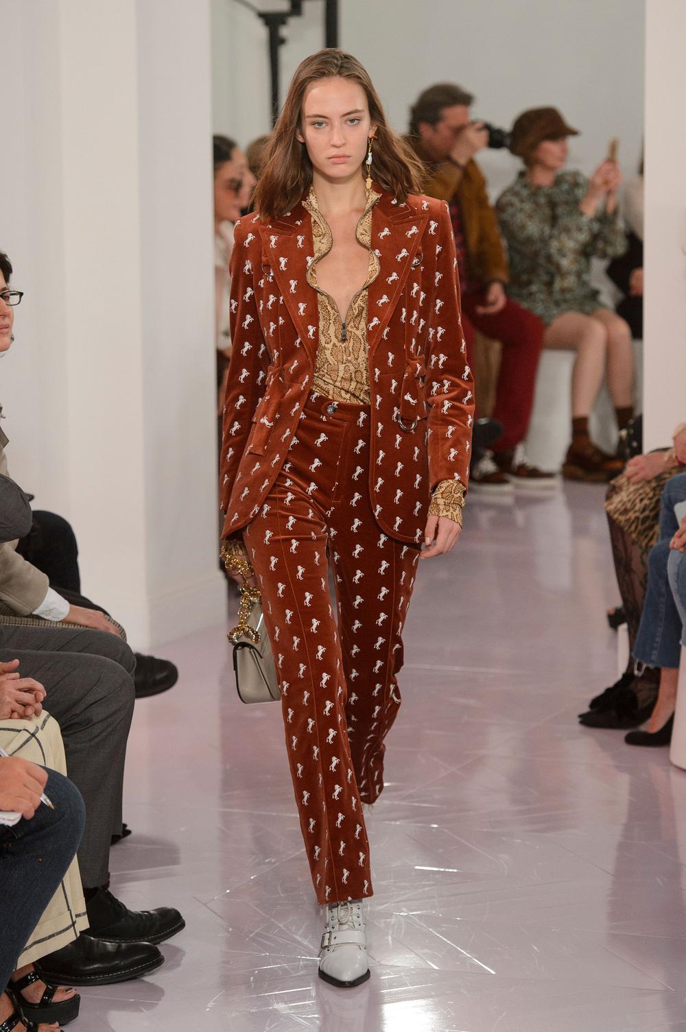 Défilé Chloé printemps-été 2018 Prêt-à-porter