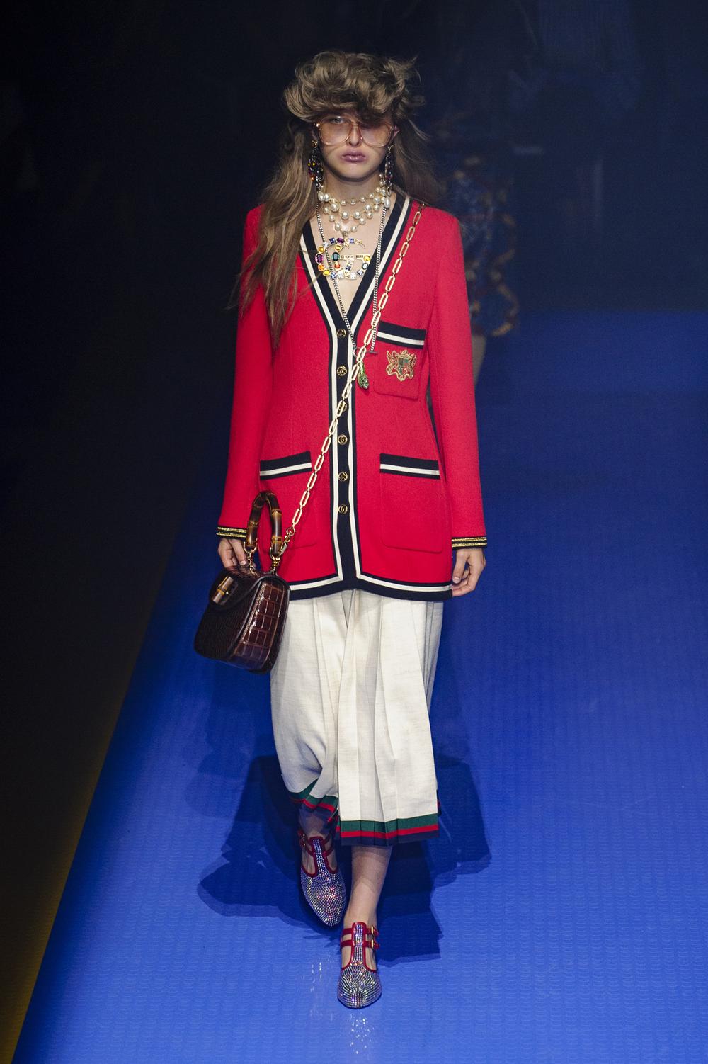 Défilé Gucci printemps-été 2018 Prêt-à-porter