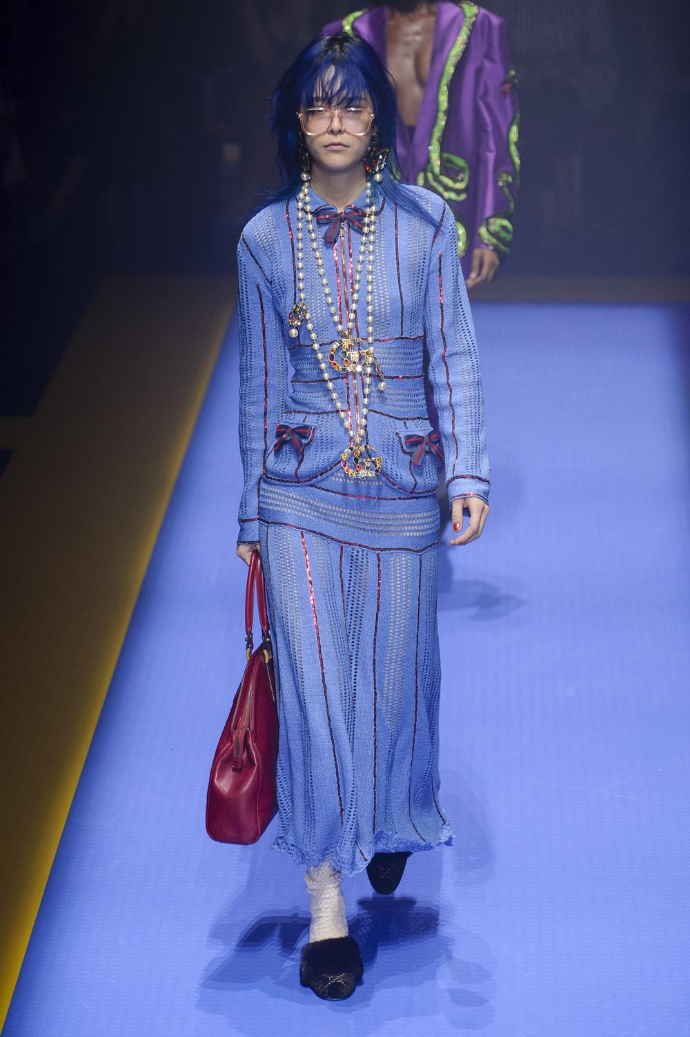 Défilé Gucci printemps-été 2018 Prêt-à-porter