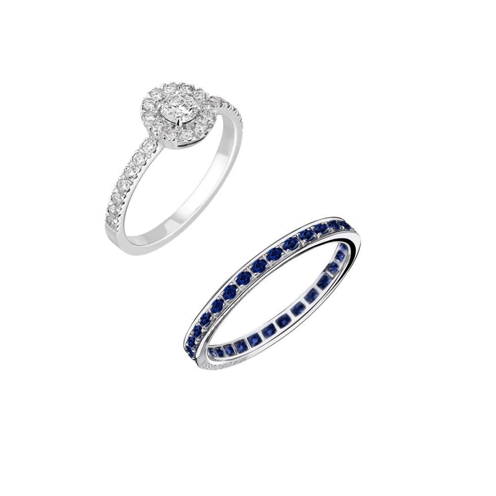 Comment choisir une alliance qui se marie parfaitement à sa bague de ...