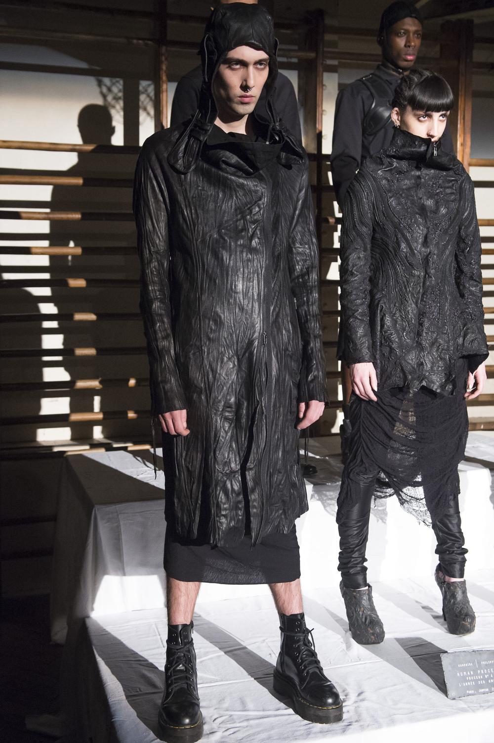 Défilé Sandrine Philippe Automne-hiver 2018-2019 Homme