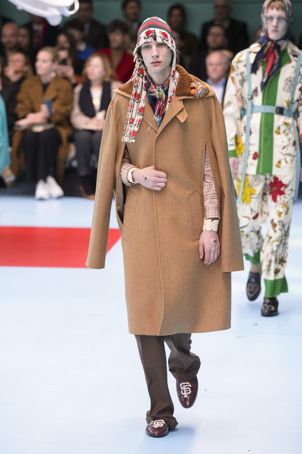 Défilé Gucci automne-hiver 2018-2019 Prêt-à-porter