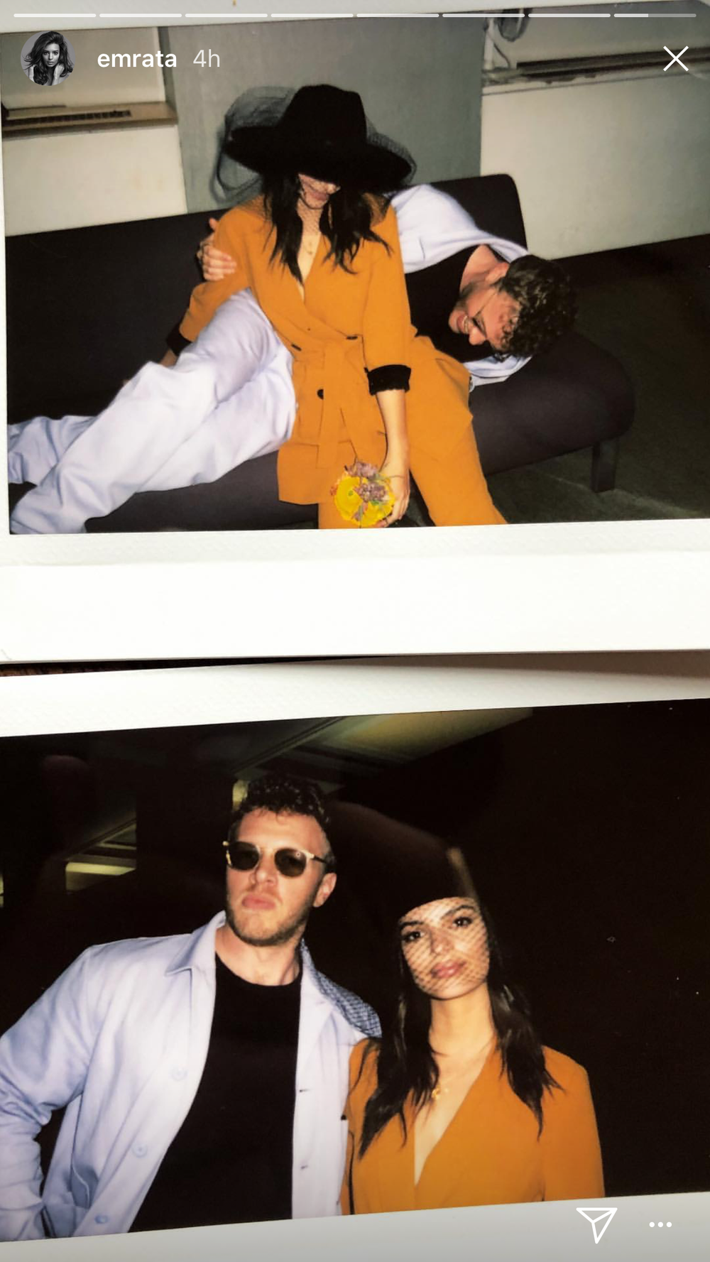 Emily Ratajkowski s'est mariée en douce et en tailleur Zara à moins de ...