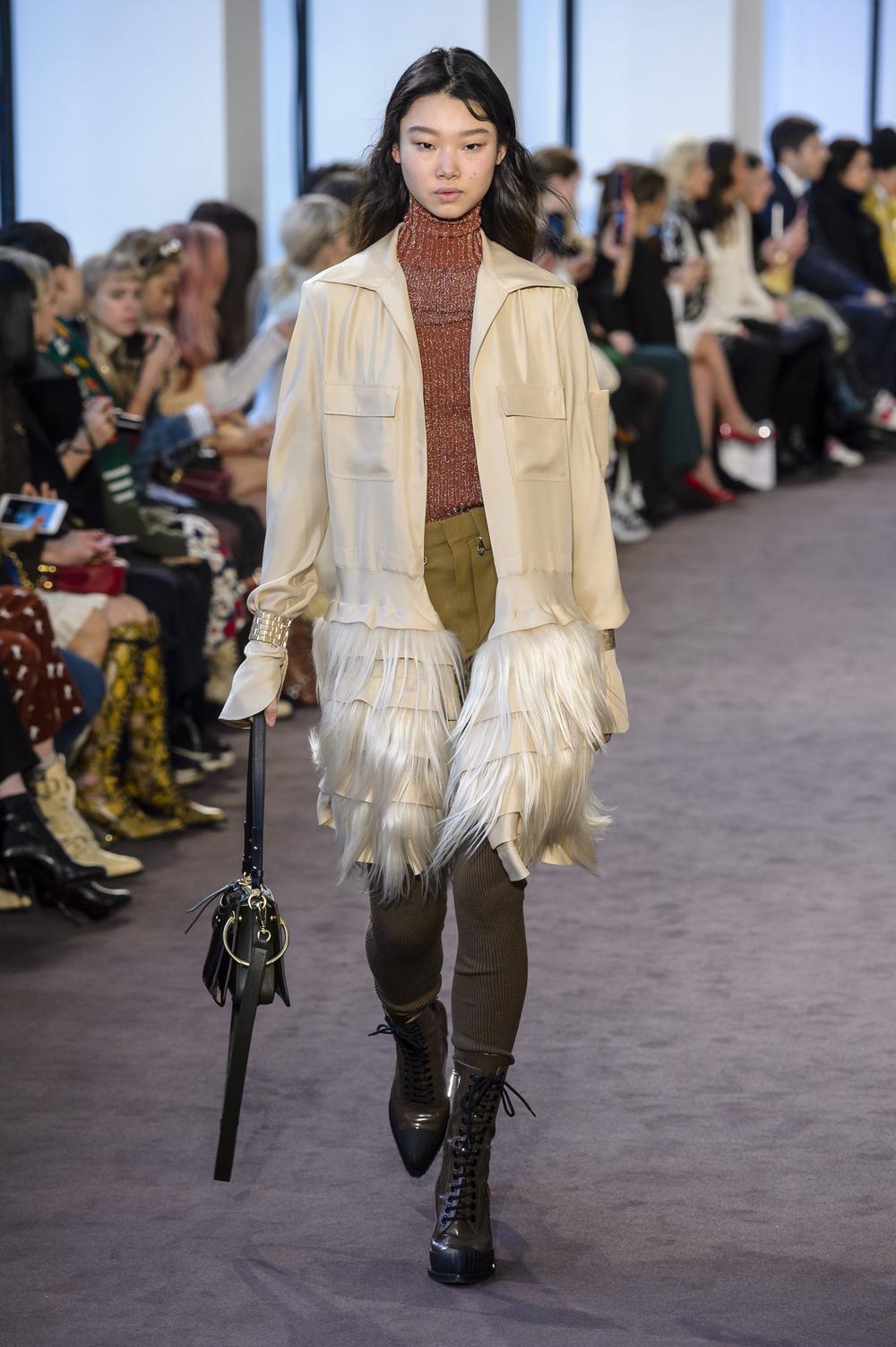 Défilé Chloé automne-hiver 2018-2019 Prêt-à-porter
