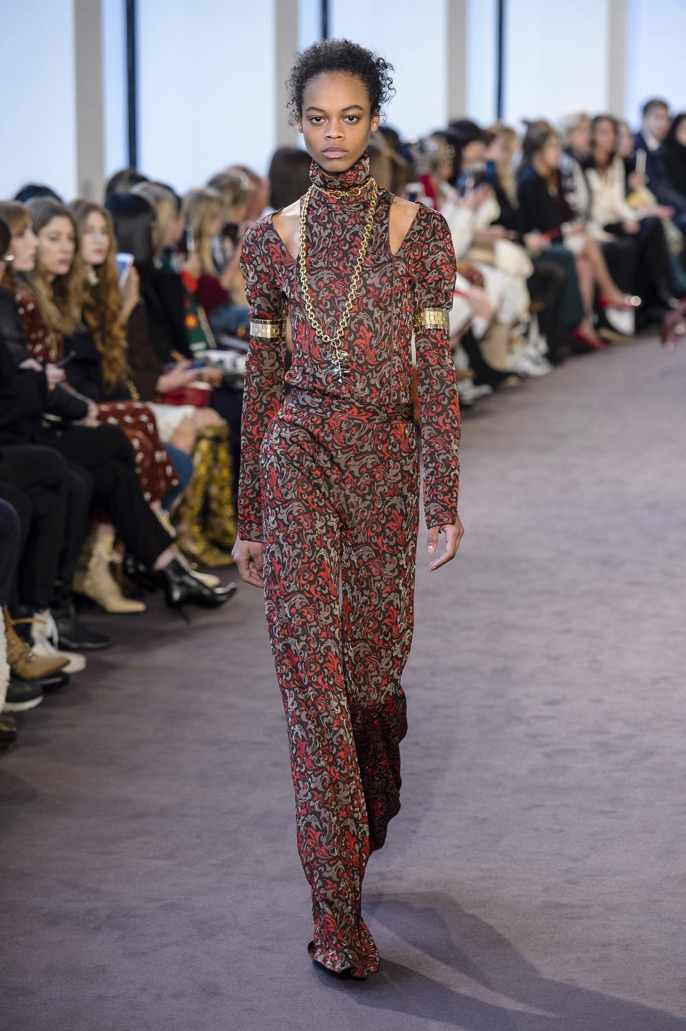 Défilé Chloé automne-hiver 2018-2019 Prêt-à-porter