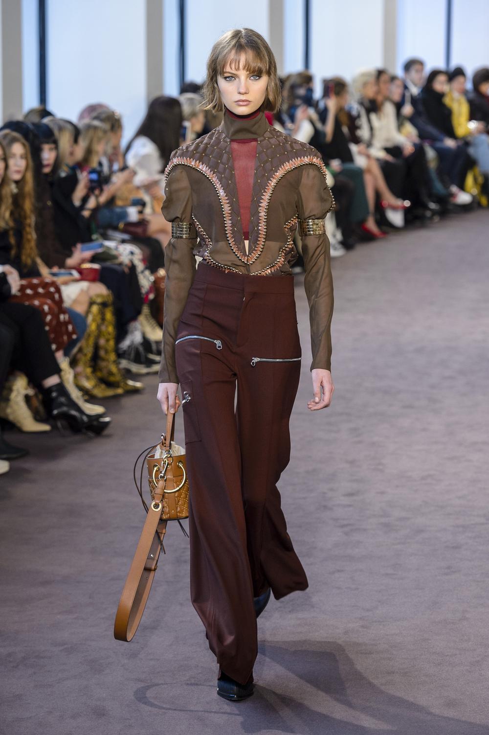 Défilé Chloé automne-hiver 2018-2019 Prêt-à-porter