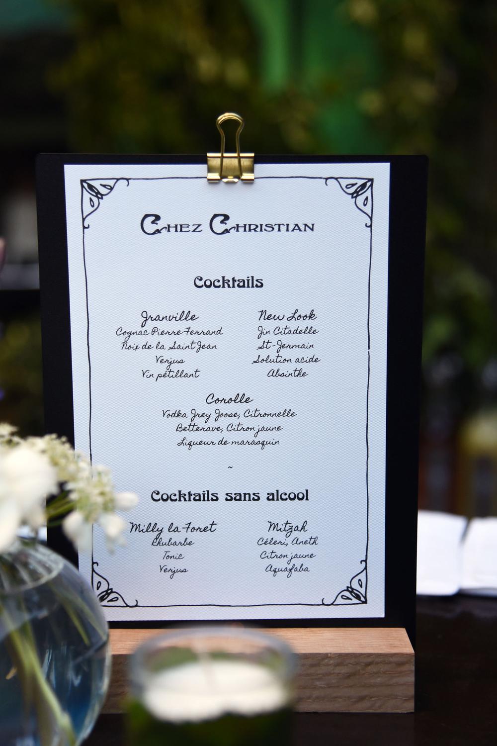 Dior ouvre un restaurant, le temps d'une soirée à Montmartre