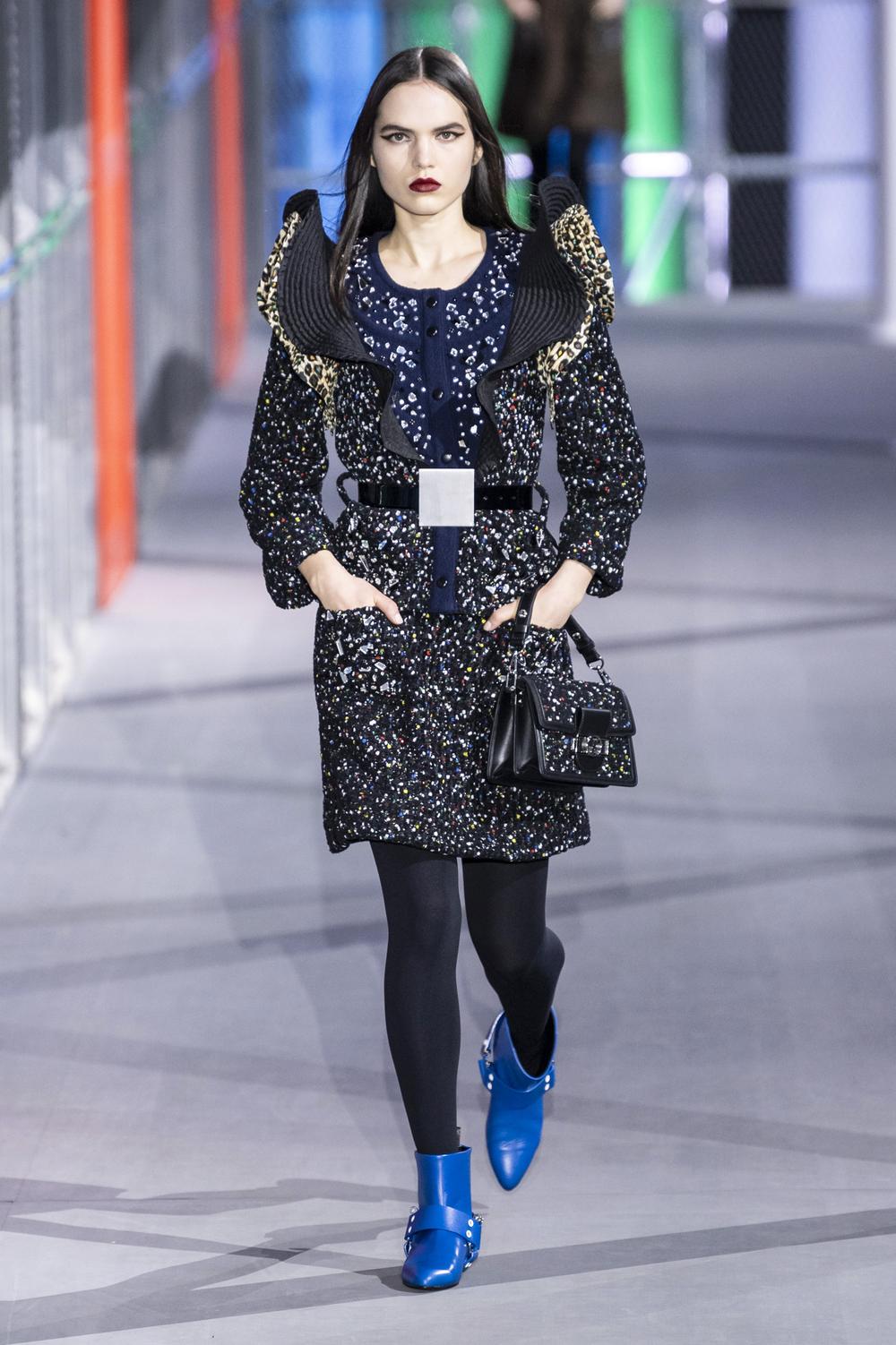 La fashion week s'est achevée avec un défilé Louis Vuitton éclectique