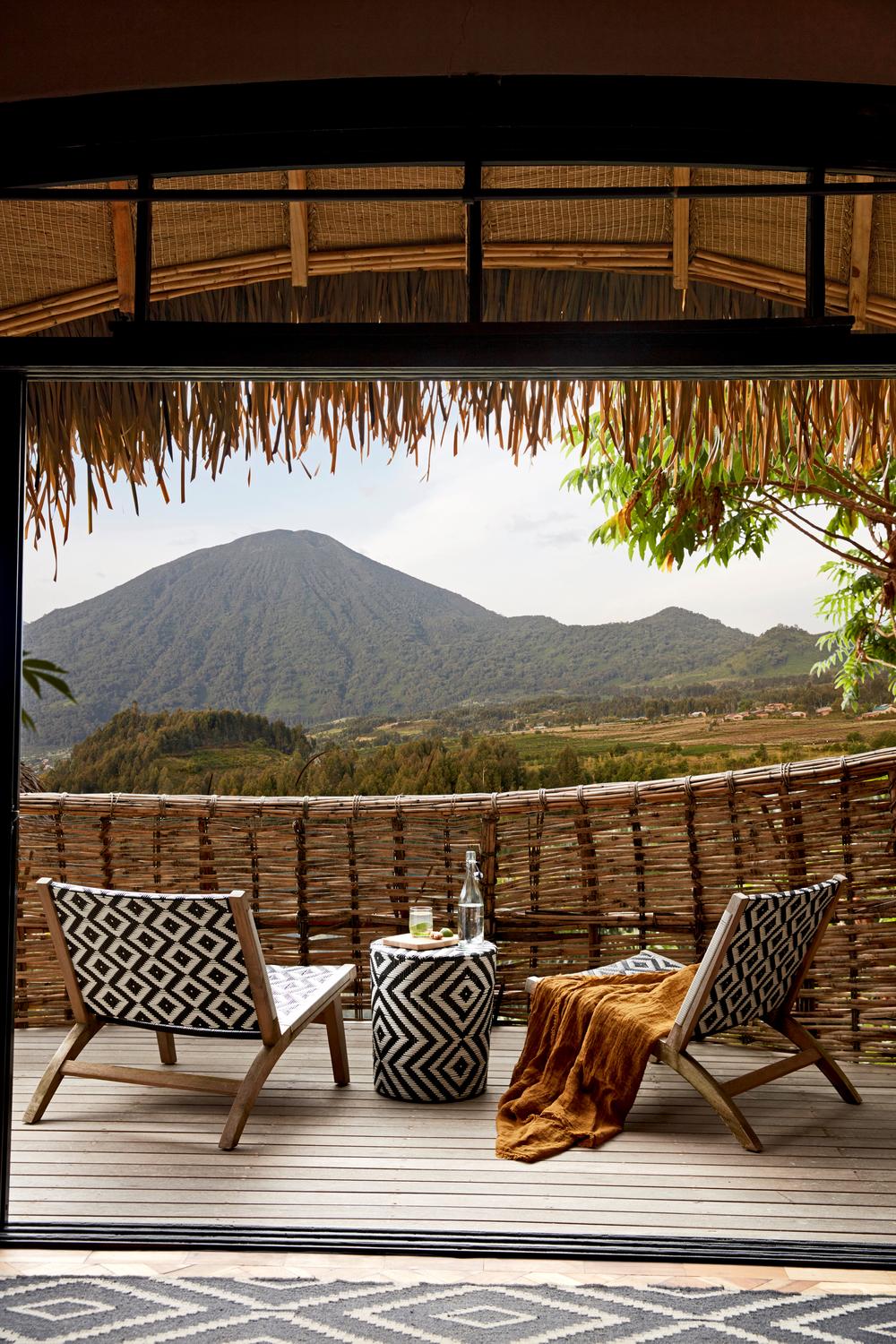 Au Rwanda, un écolodge entre gorilles et volcans