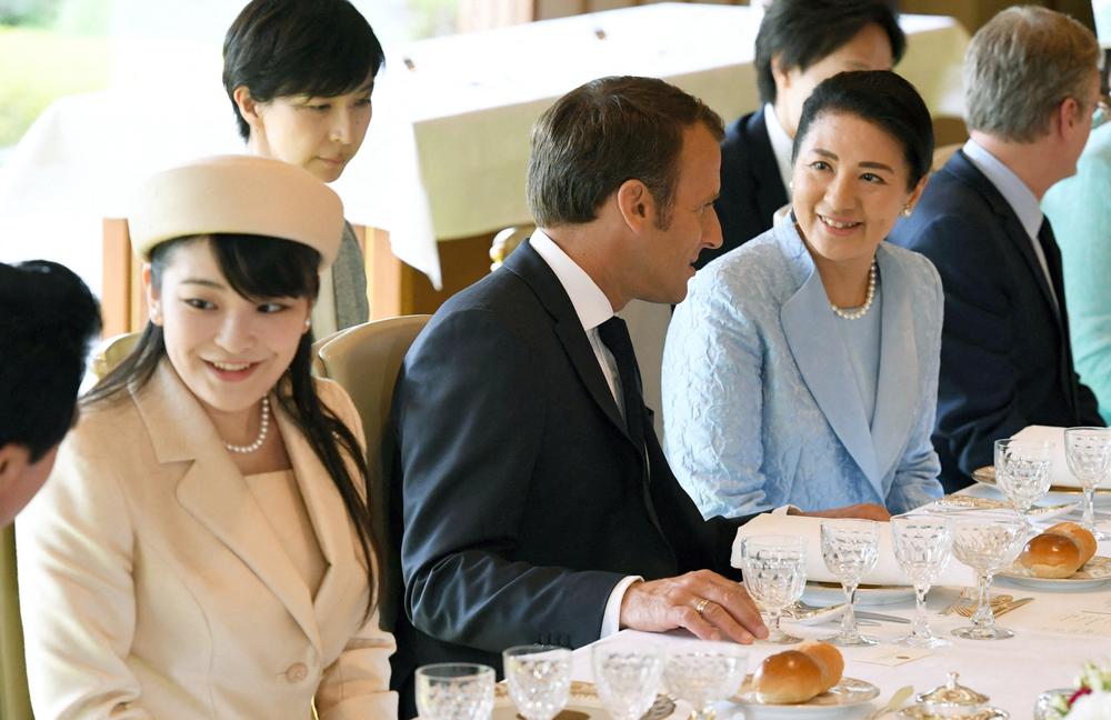 En images : Emmanuel et Brigitte Macron en voyage officiel au Japon